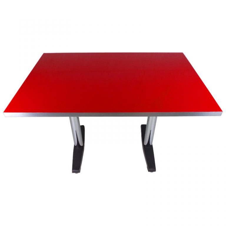 Base De Mesa Rectangular De Hierro TB-20-Cromo - Reimse