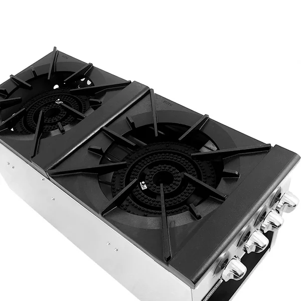 Estufon Doble ECO FATSP182 Fogón De 2 Secciones - Grupo Reimse